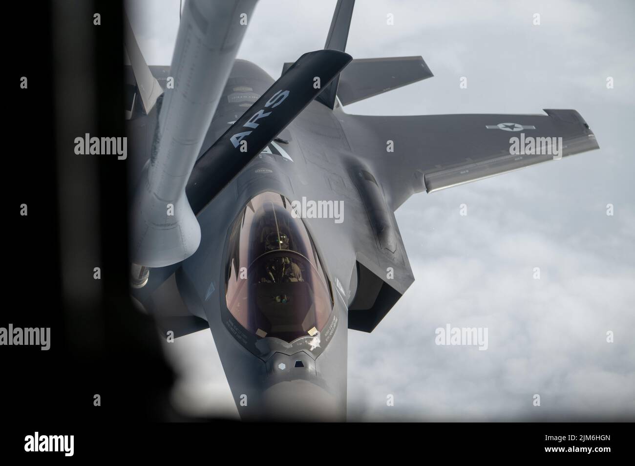 Ein F-35 Lightning II der US-Luftwaffe, der dem 354. Fighter Wing ...