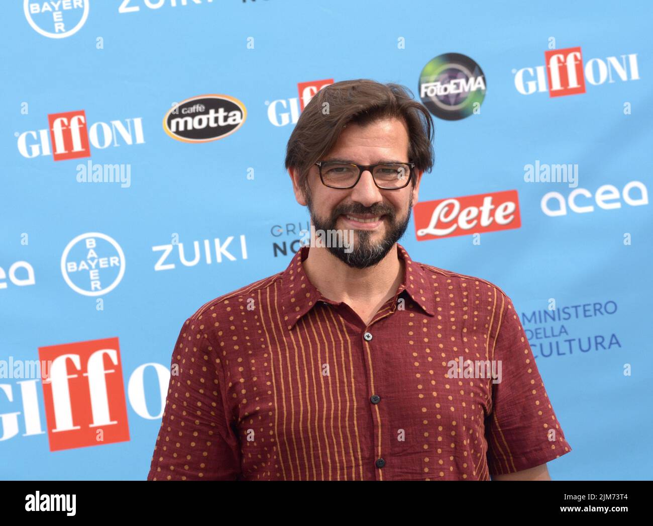 23. Juli 2022, Italien: Ferran Paredes Rubio beim Giffoni Film Festival ...