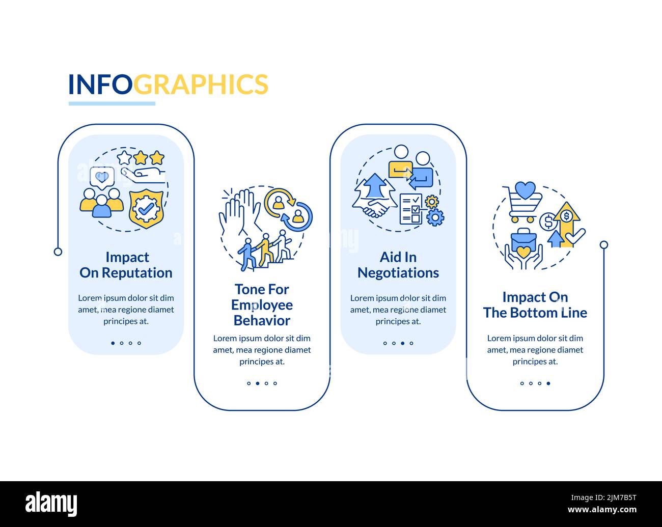 Organizational chart infographic business flowchart Stock ...