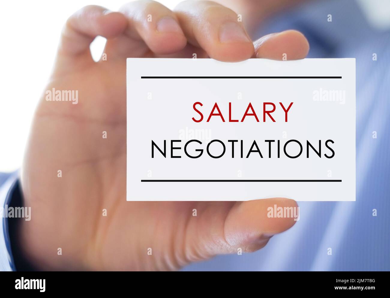 Salary negotiation -Fotos und -Bildmaterial in hoher Auflösung – Alamy