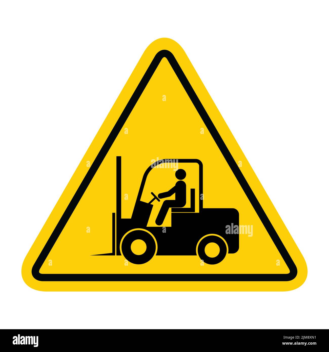 Gabelstapler Transport Symbol, Industrie Fahrzeug Maschine Symbol ...