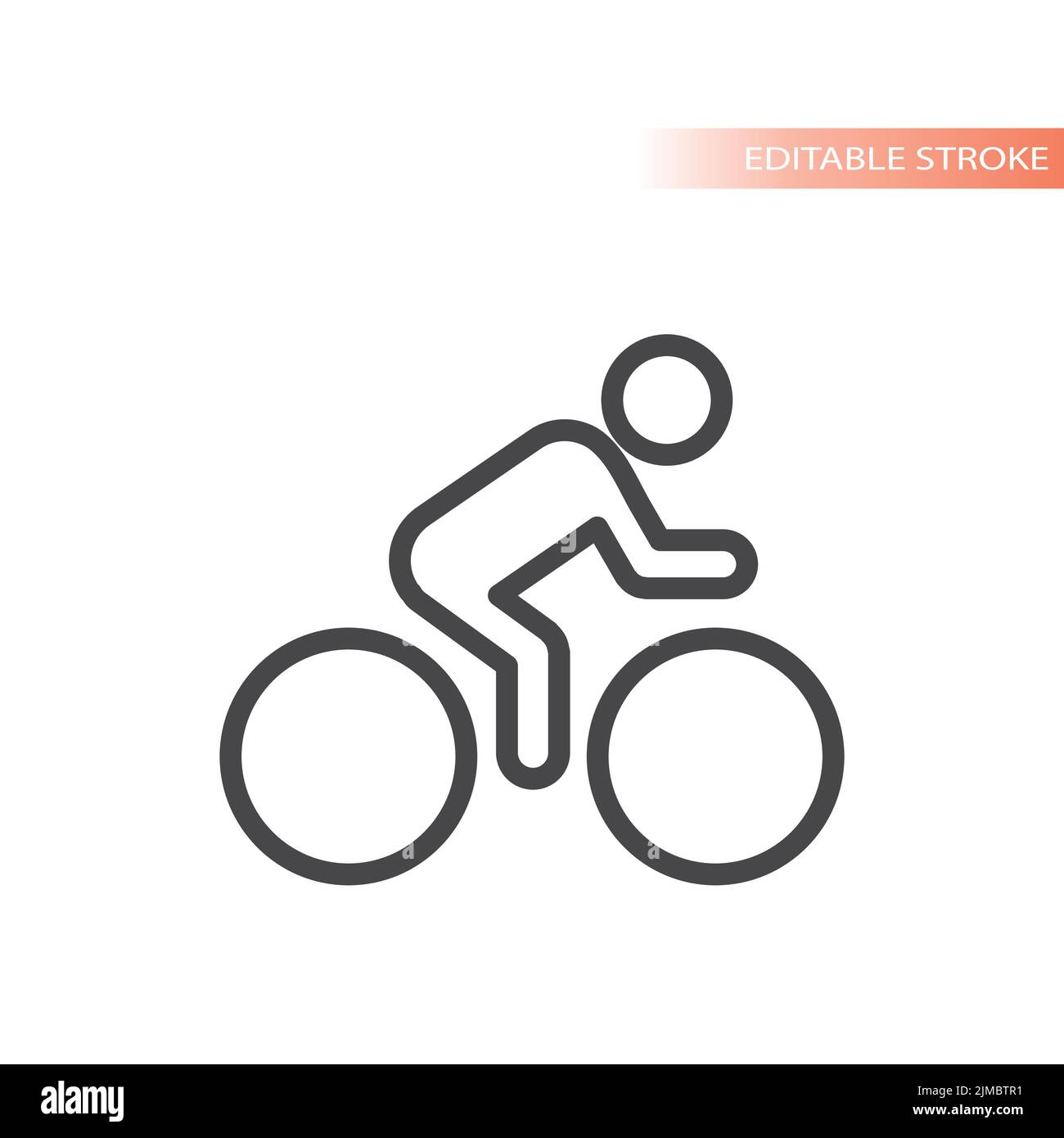 Fahrrad umriss symbol -Fotos und -Bildmaterial in hoher Auflösung – Alamy