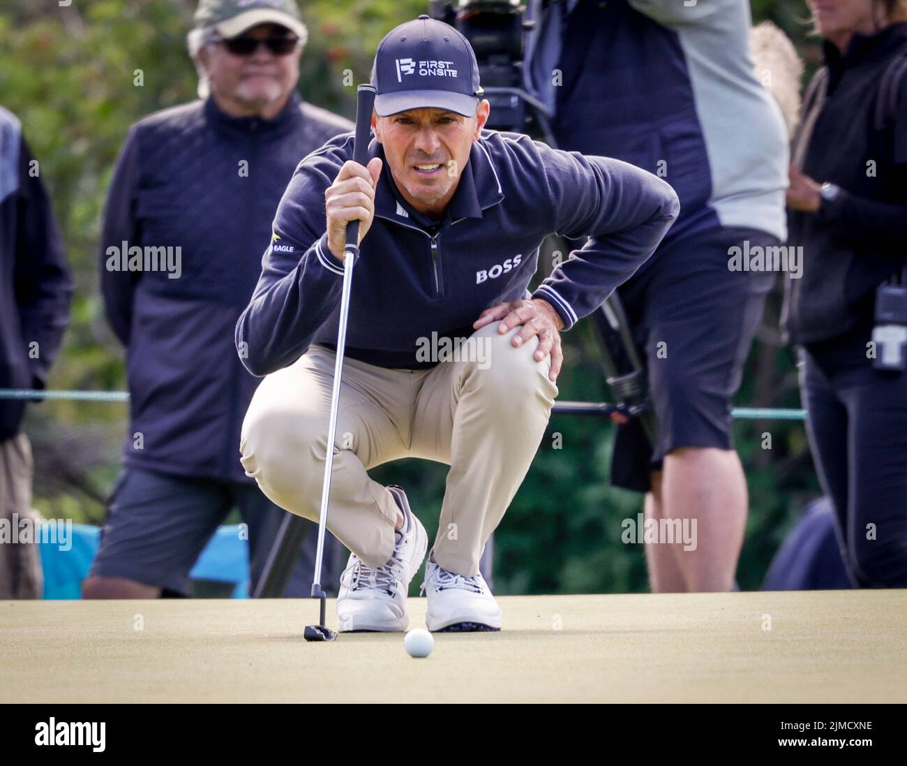 Mike Weir legt beim Shaw Charity Classic Golf Event des PGA Tour ...