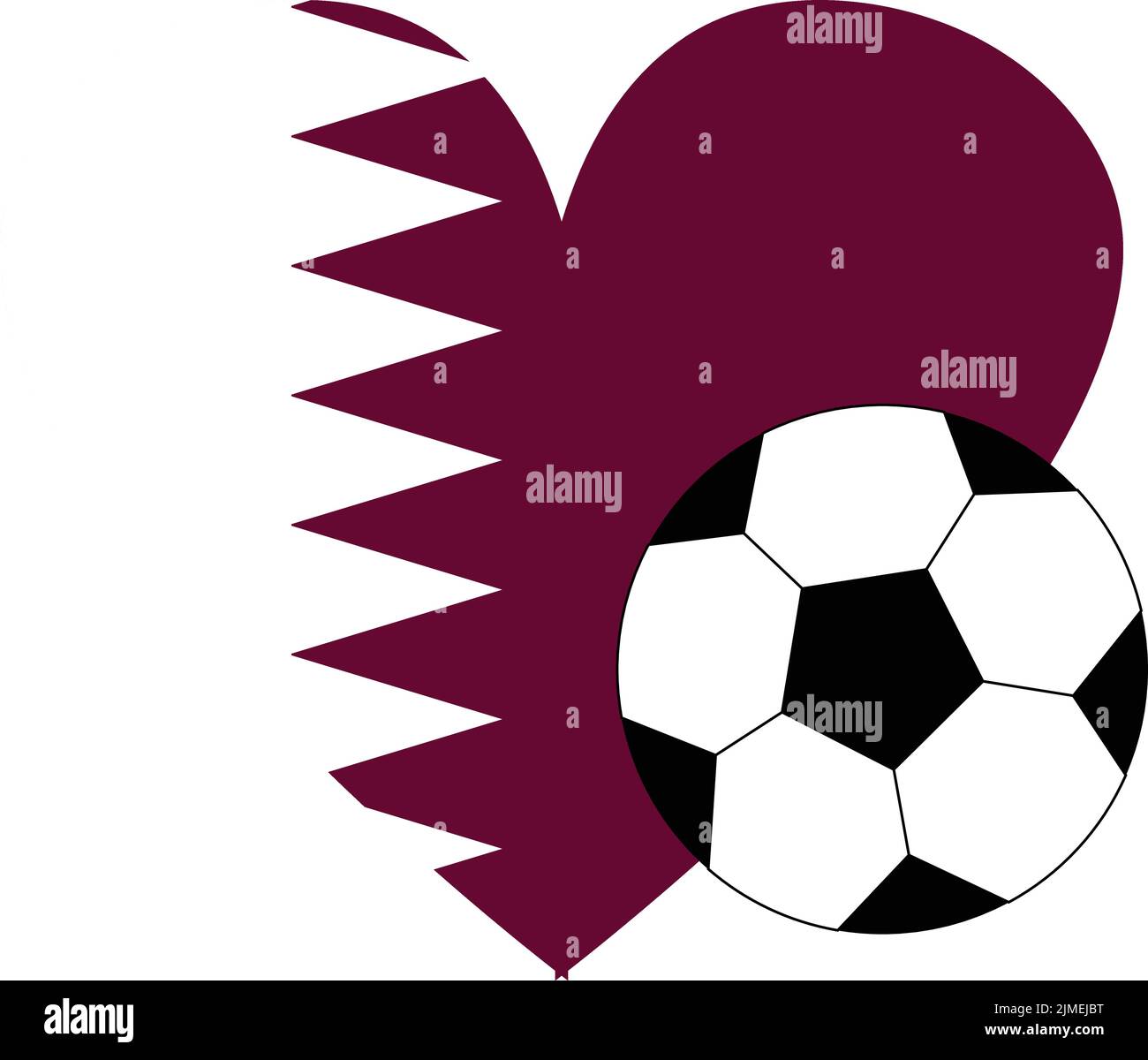 Katar 2022 hintergrundbild Stock-Vektorgrafiken kaufen - Alamy