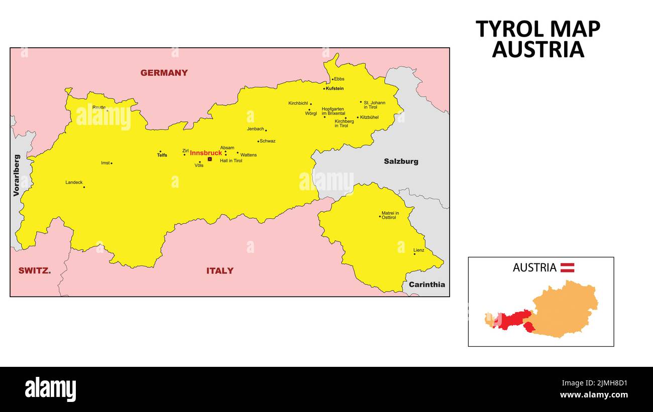österreich gemeinden karte -Fotos und -Bildmaterial in hoher Auflösung ...
