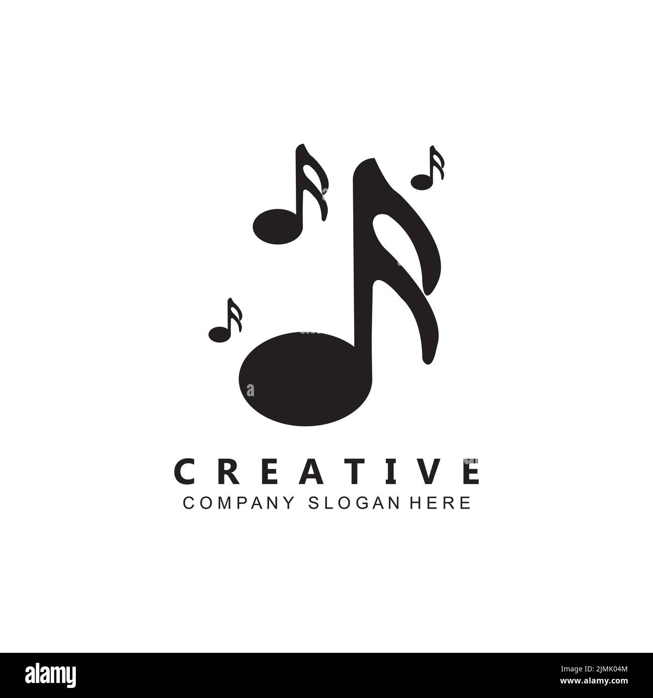 Rhythm sound logo Stock-Vektorgrafiken kaufen - Alamy