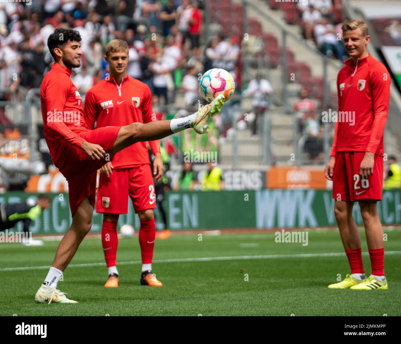 Augsburg, Deutschland. 06. August 2022. Fußball: Bundesliga, FC ...