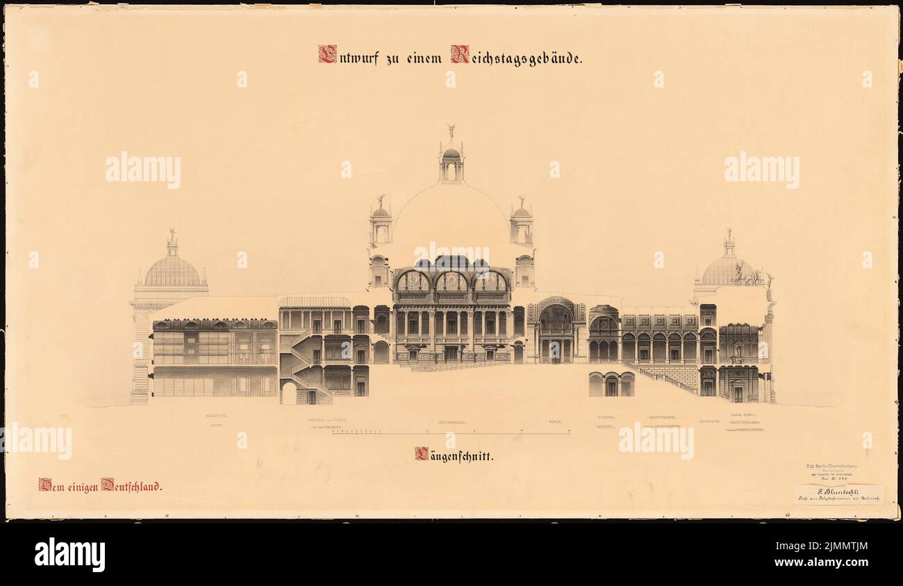 Bluntschli friedrich 1842 1930 reichstag -Fotos und -Bildmaterial in hoher Auflösung – Alamy