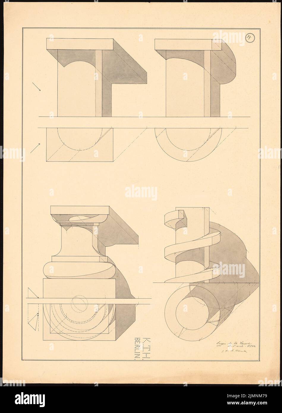 Wendeltreppe und tragelemente -Fotos und -Bildmaterial in hoher ...