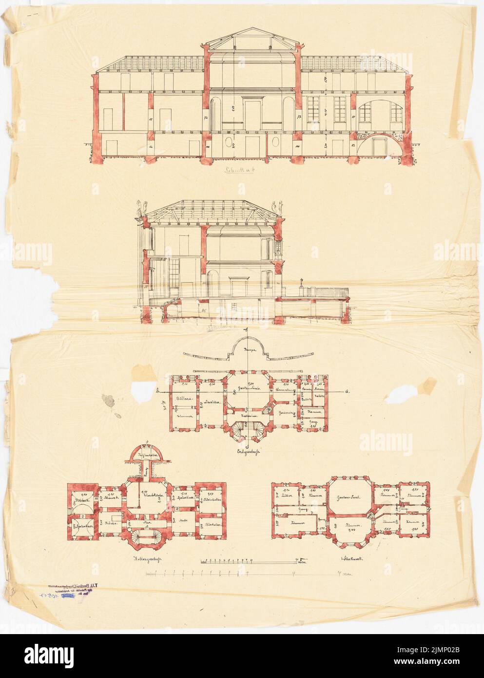 Grundrisse und querschnitt 1 -Fotos und -Bildmaterial in hoher Auflösung – Alamy