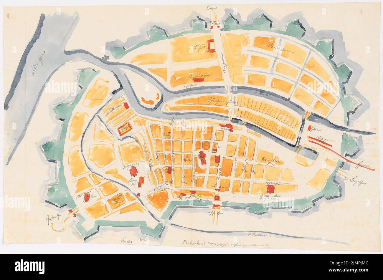 Lageplan der stadt danzig -Fotos und -Bildmaterial in hoher Auflösung ...