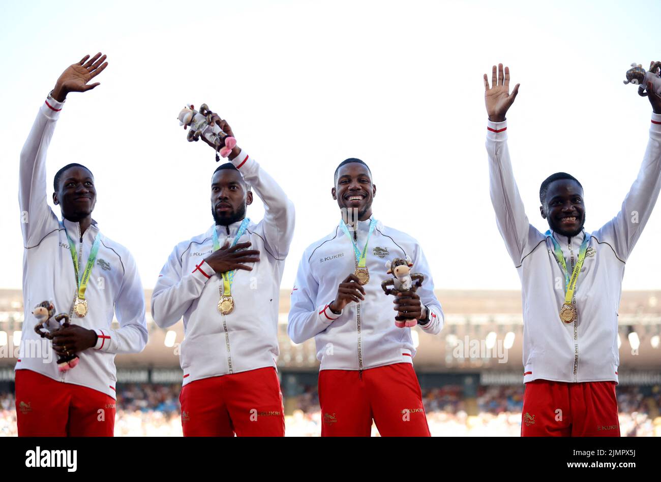 Commonwealth Games - Leichtathletik - Männer: 4 x 100m Staffel ...
