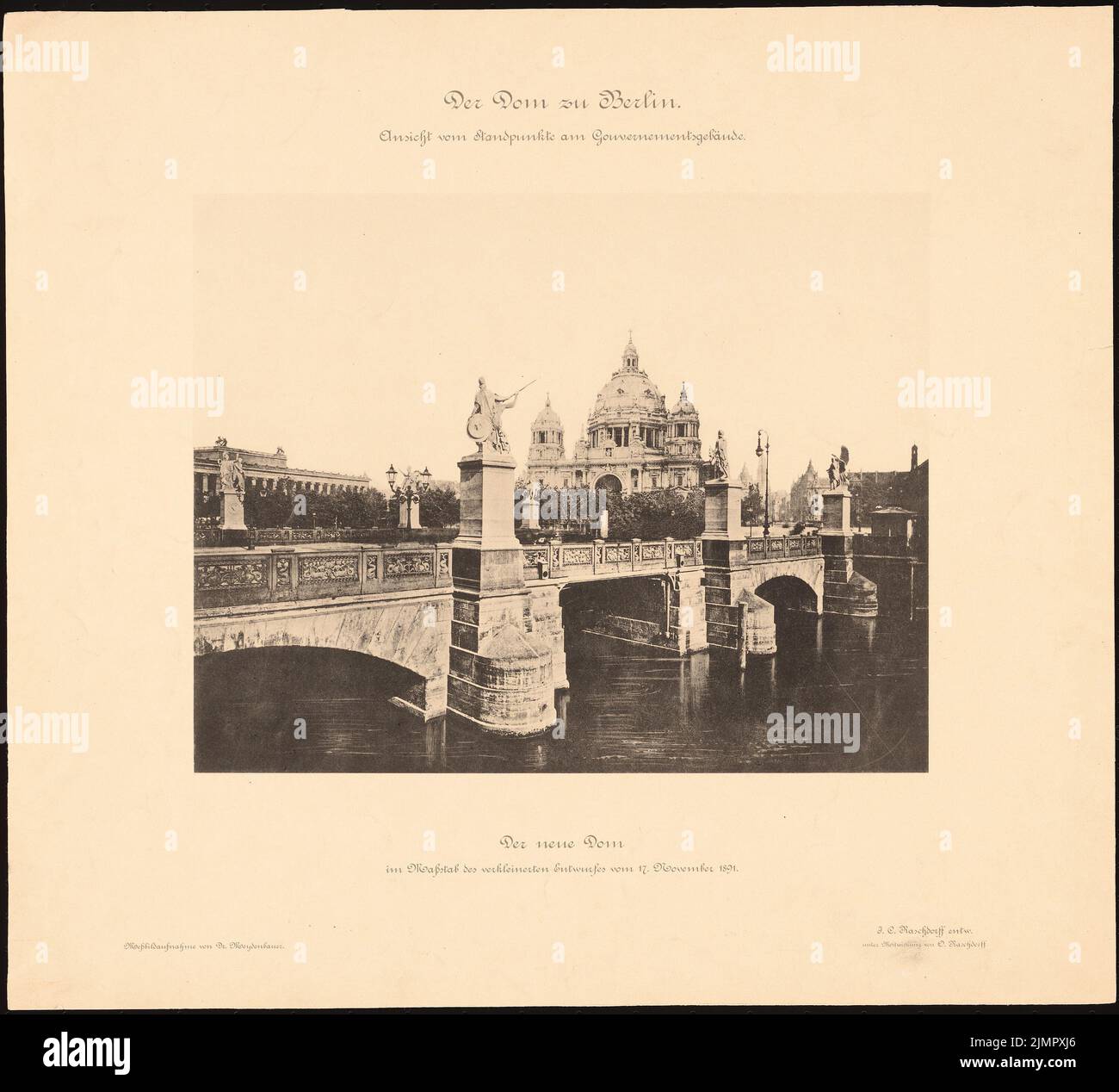 Berliner dom 2 projekt 1891 -Fotos und -Bildmaterial in hoher Auflösung – Alamy