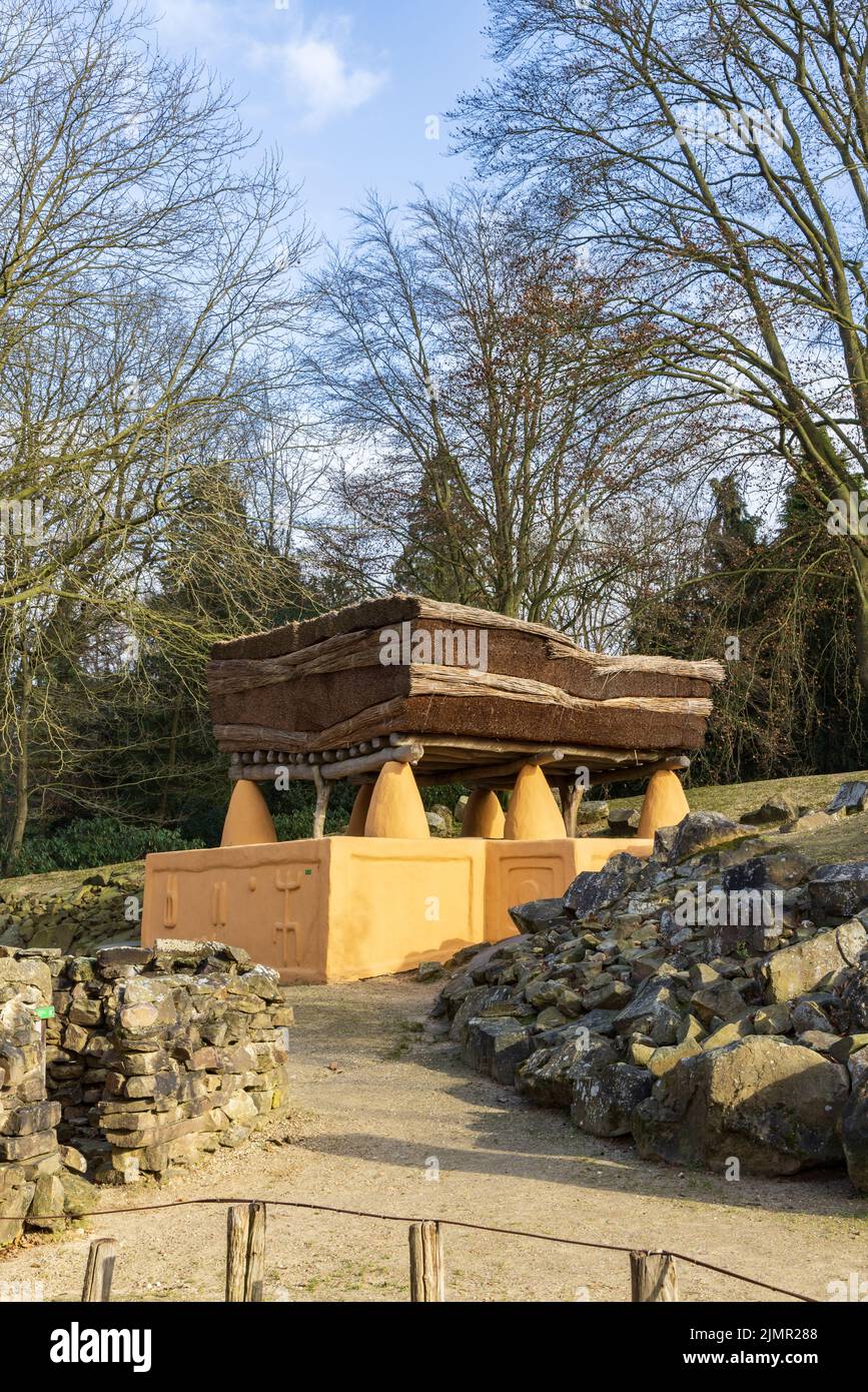 Berg en Dal, Niederlande - 30. Januar 2022: Freilichtflächen mit ...