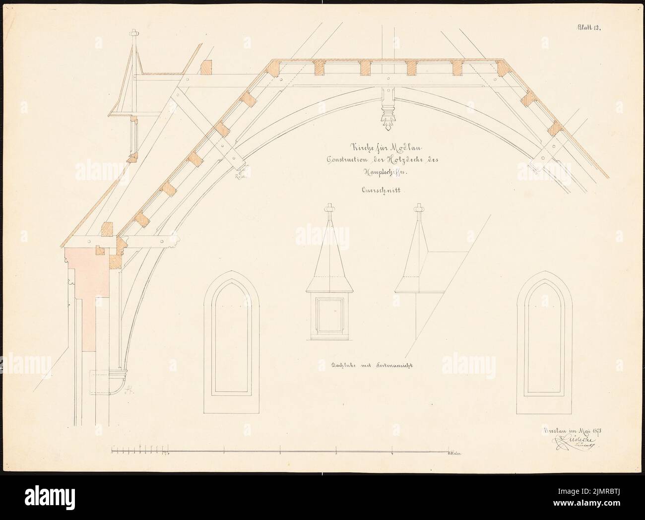 Modlau wiederaufbau querschnitt -Fotos und -Bildmaterial in hoher ...