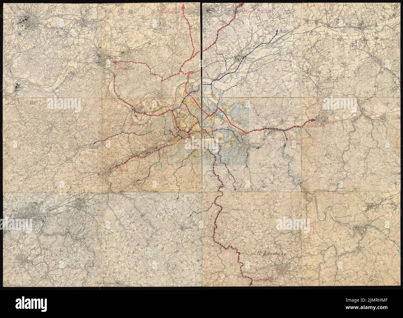 Hermann jansen 1869 1945 hagen herdecke verkehrsplanung karte -Fotos ...