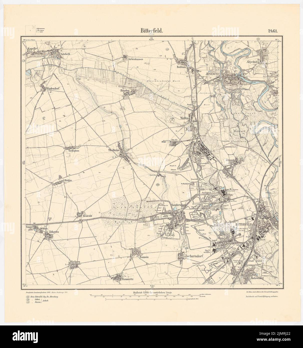 Teilblatt 2461bi -Fotos und -Bildmaterial in hoher Auflösung – Alamy