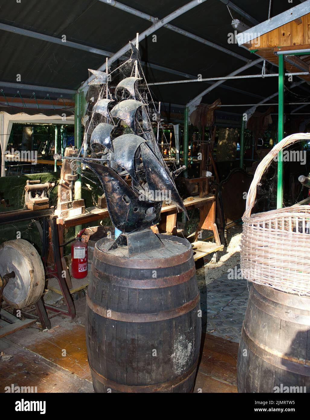 Villa Carpena, bekannt als Residenz des italienischen Diktators Benito ...