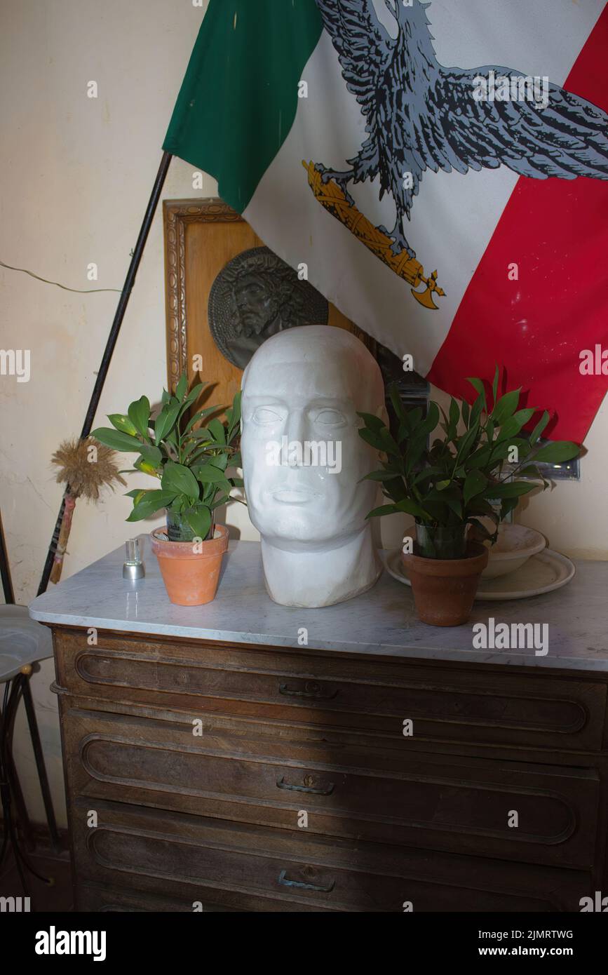 Villa Carpena, bekannt als Residenz des italienischen Diktators Benito ...