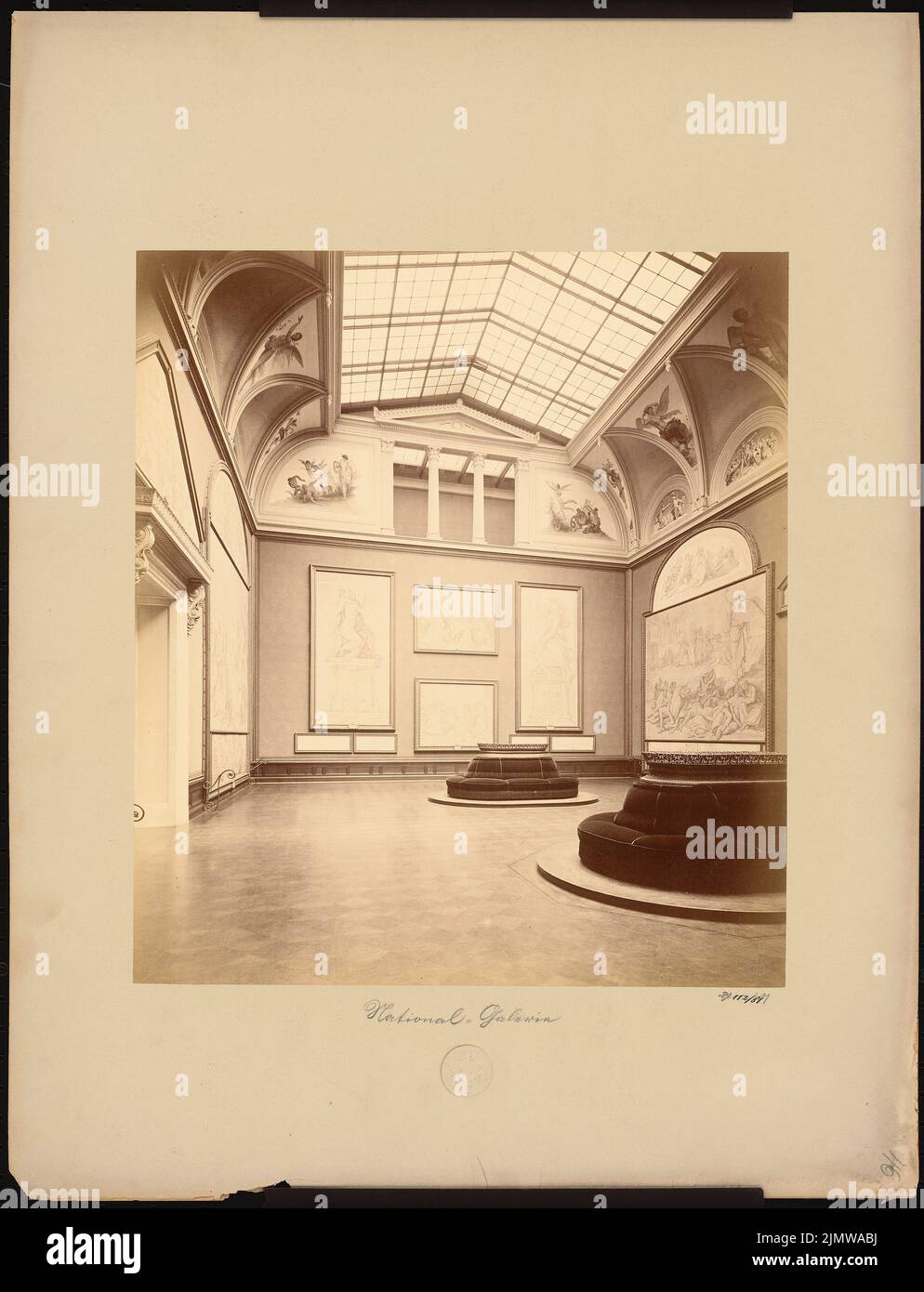 Rückwardt Hermann (1845-1919), Nationalgalerie auf der Museumsinsel in Berlin (ohne dat.): Große ...