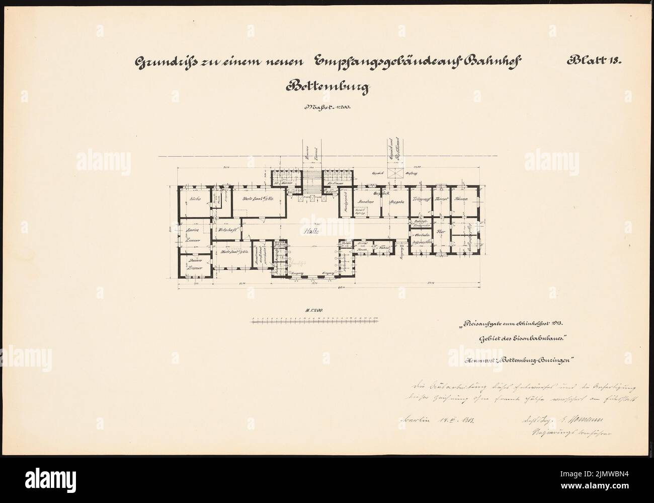 Homann emil umbau und erweiterung des sammelbahnhofs bettemburg -Fotos ...