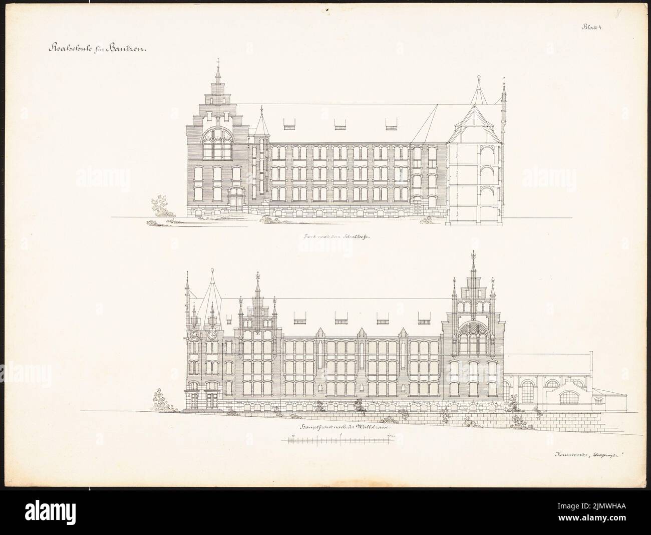 Guth Hermann (1851-1924), Realschule Bautzen (ohne Datum): Noch nicht aufgenommen. Material ...