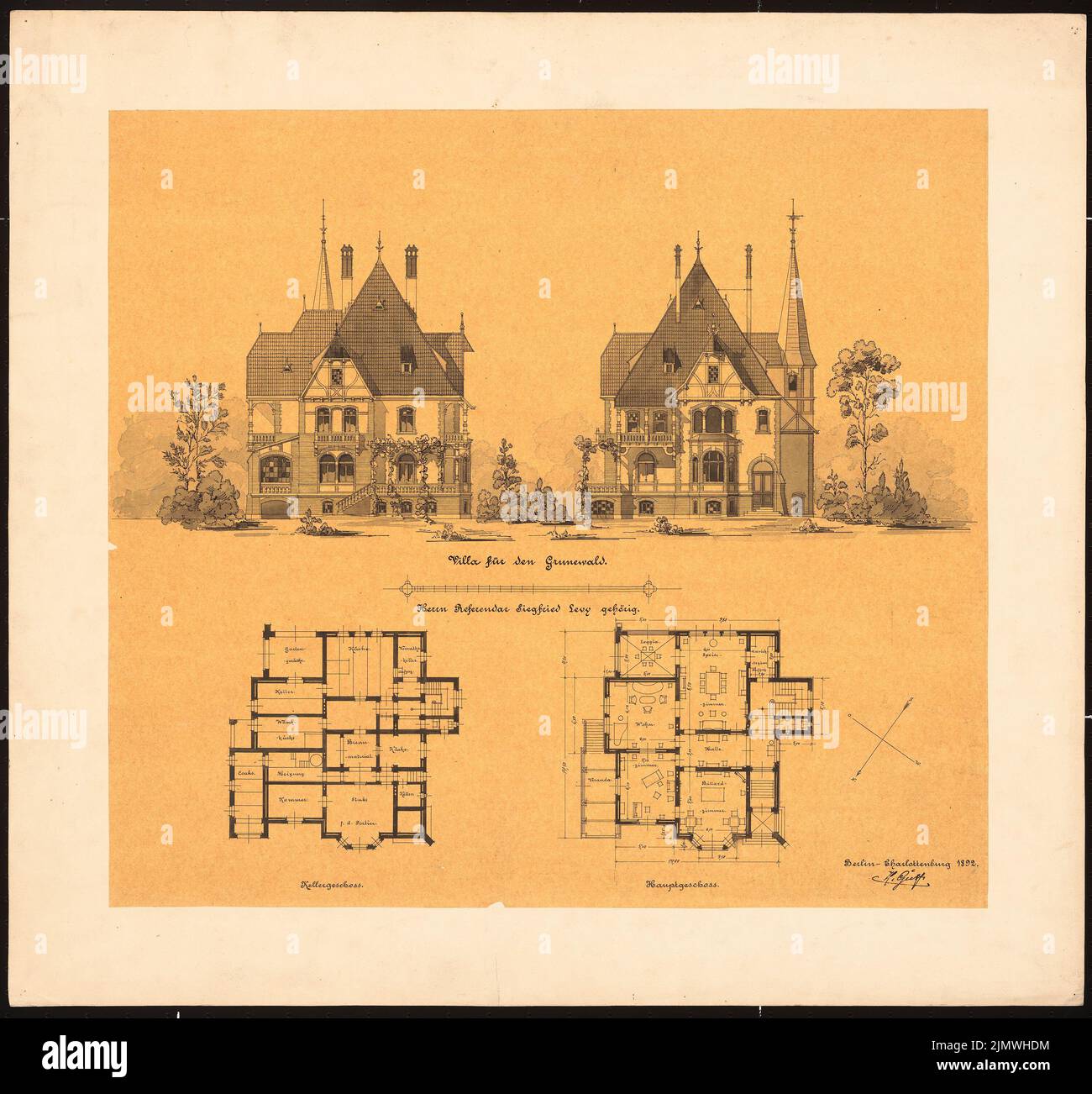 Guth hermann 1851 1924 villa -Fotos und -Bildmaterial in hoher Auflösung – Alamy