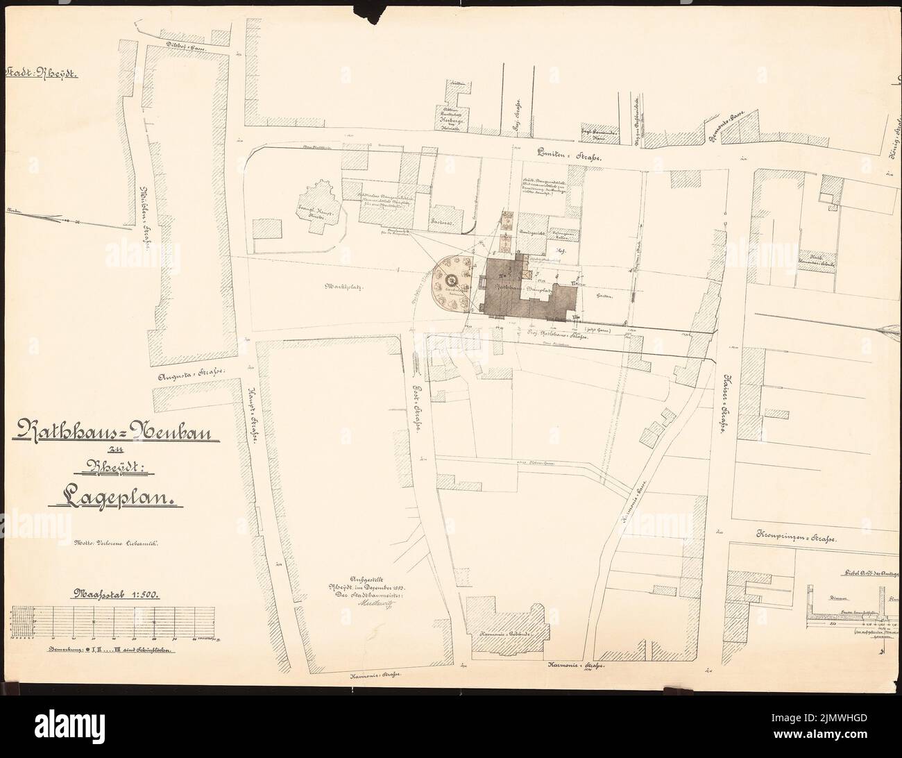 Rheydt lageplan 1 -Fotos und -Bildmaterial in hoher Auflösung – Alamy