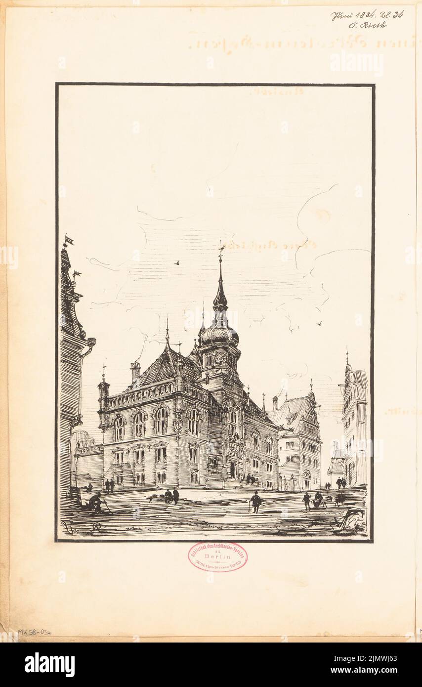Rieth otto 1858 1911 rathaus -Fotos und -Bildmaterial in hoher ...
