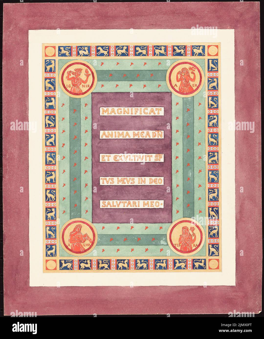Text magnificat -Fotos und -Bildmaterial in hoher Auflösung – Alamy