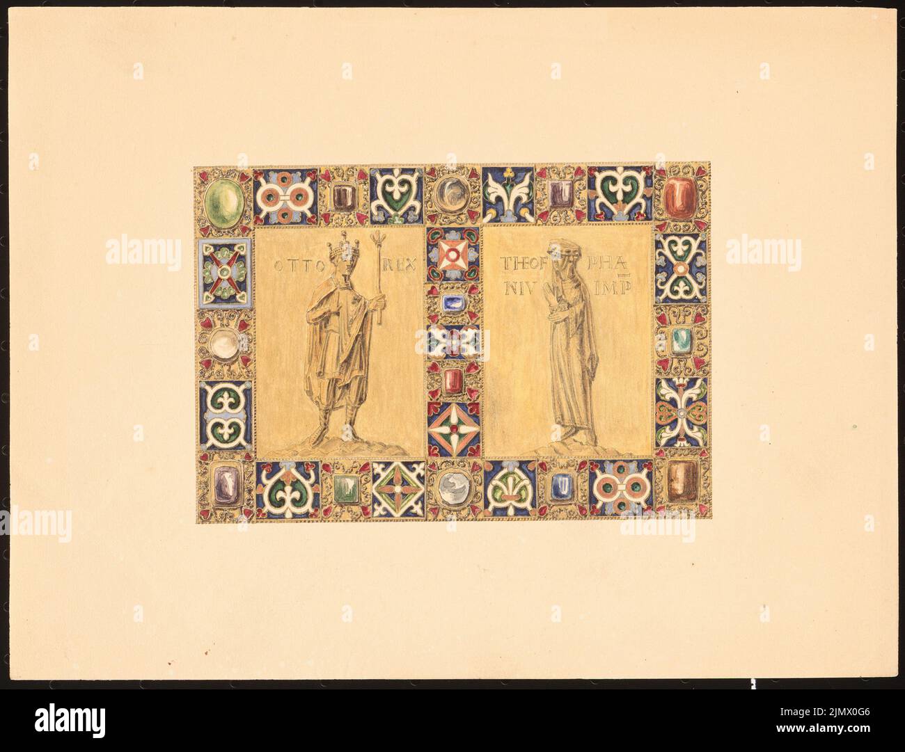 Codex aureus epternacensis -Fotos und -Bildmaterial in hoher Auflösung – Alamy