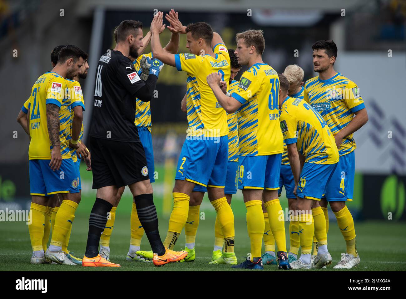 Braunschweig, Deutschland. 07. August 2022. Fußball: 2. Bundesliga ...