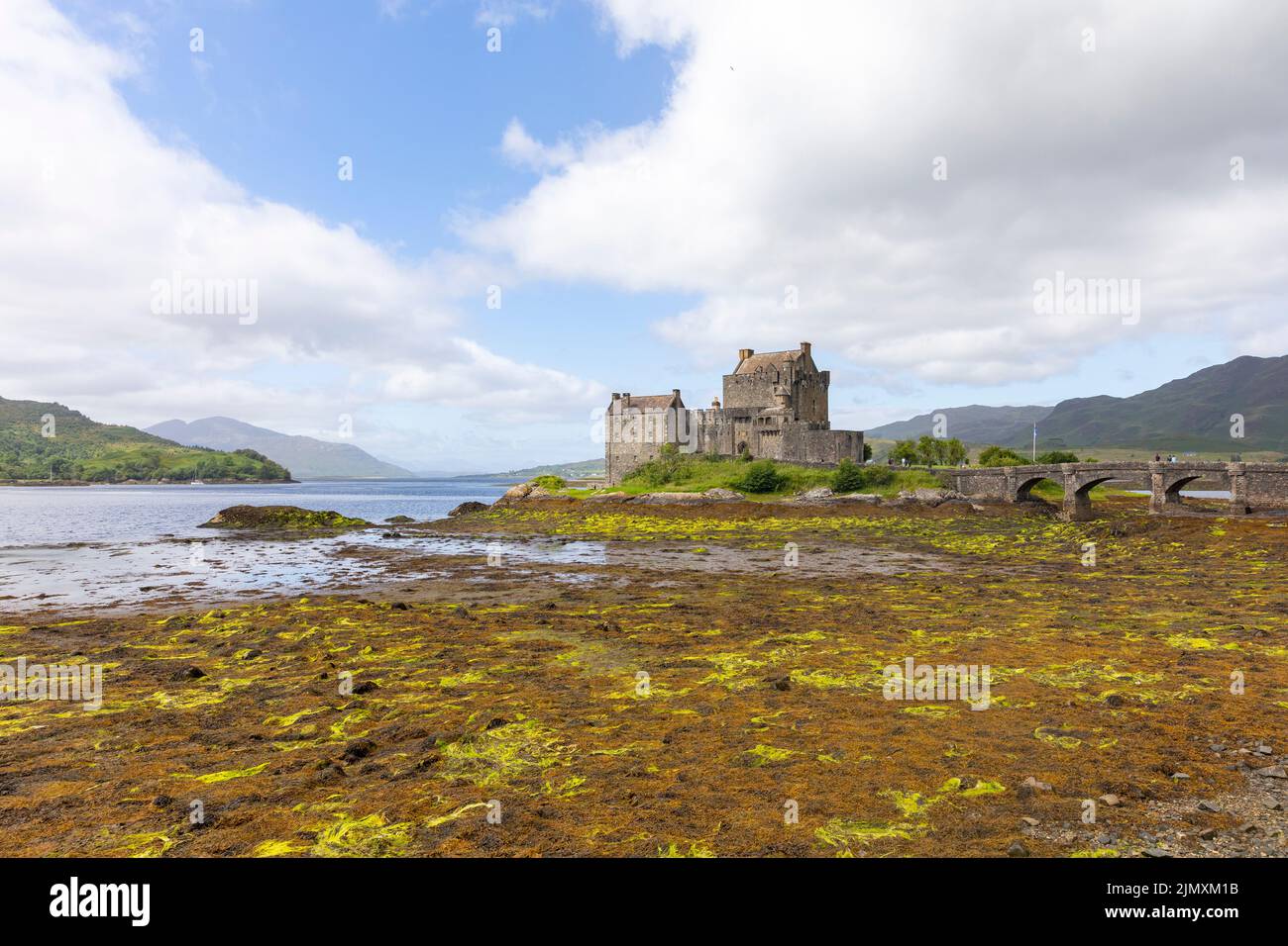 Eilean Donan Castle, Sommer 2022, eine der berühmtesten ...