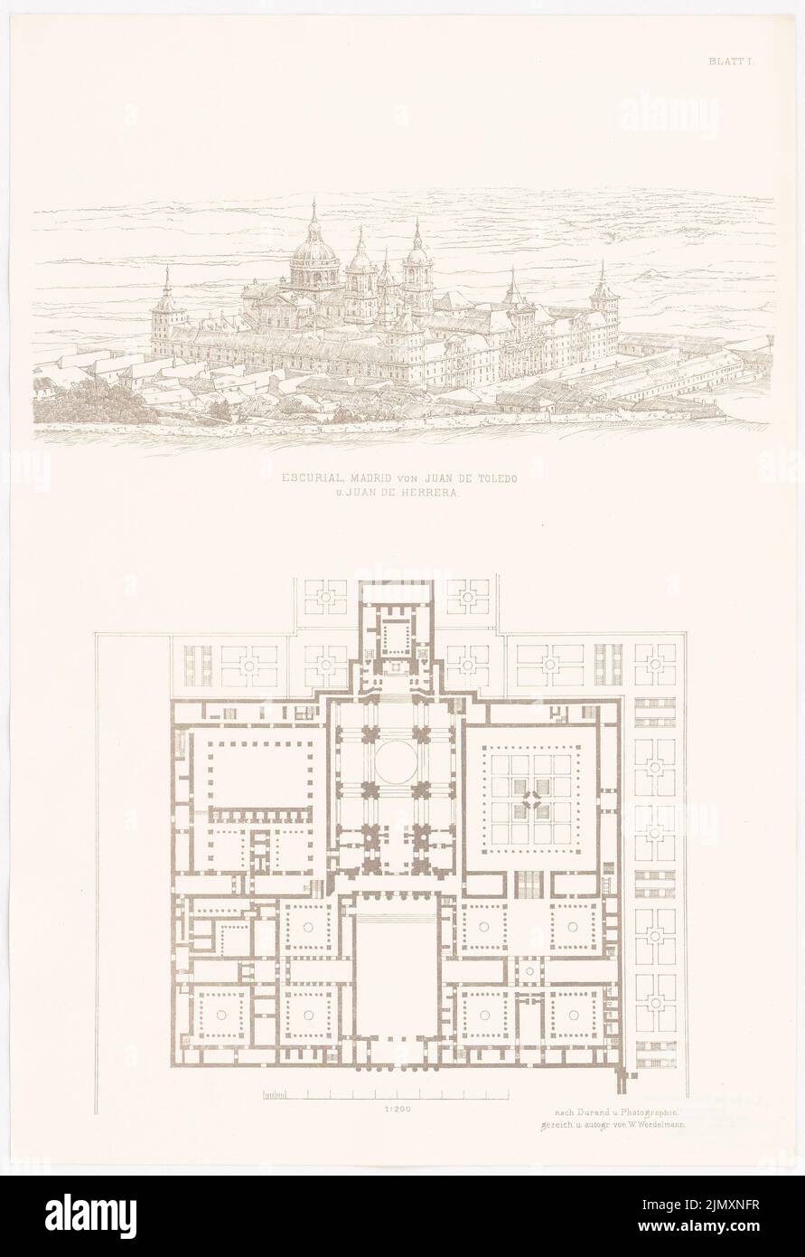 Grundriss druck auf papier druck b 0158 -Fotos und -Bildmaterial in hoher Auflösung – Alamy