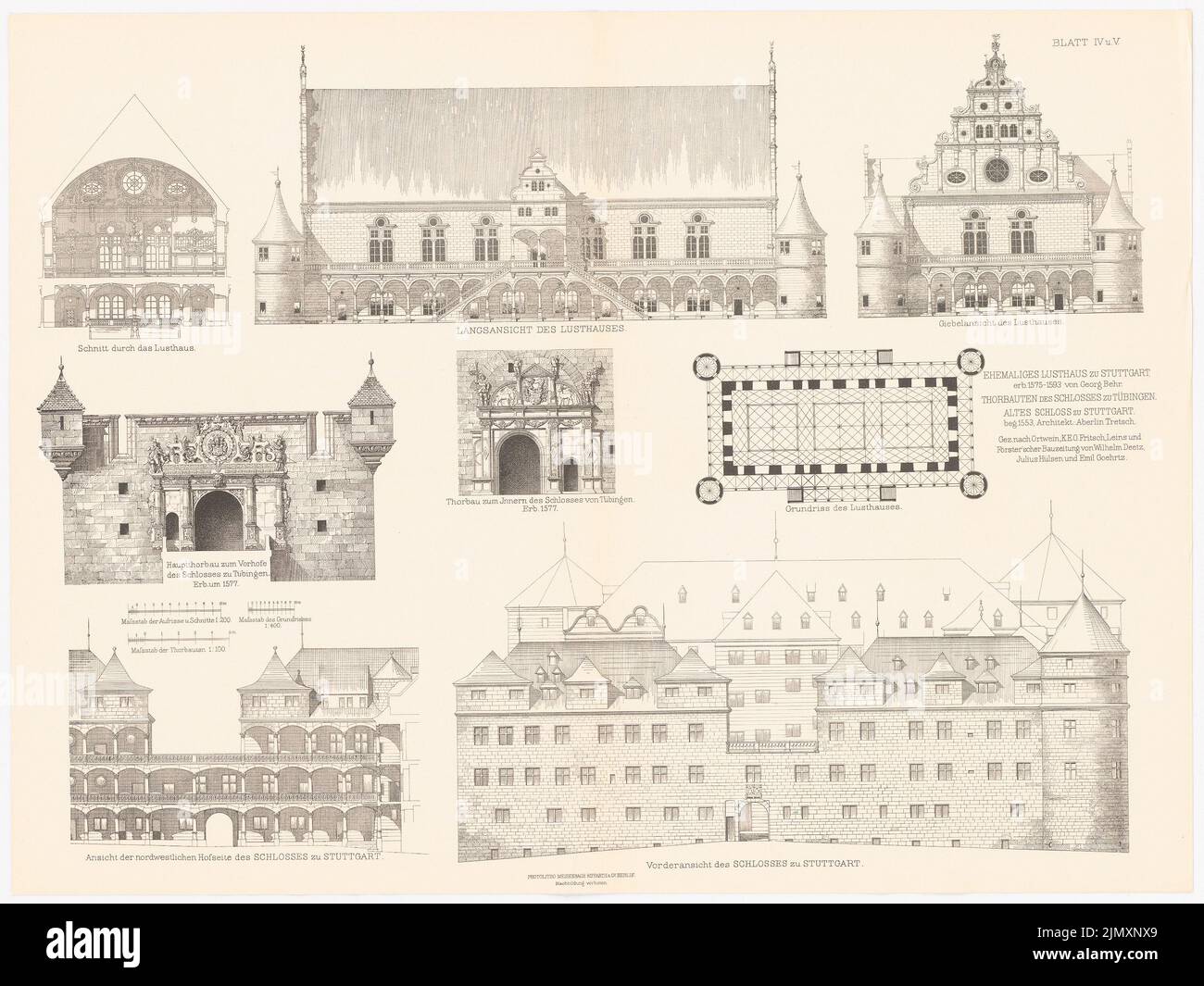 Grundriss lusthaus -Fotos und -Bildmaterial in hoher Auflösung – Alamy