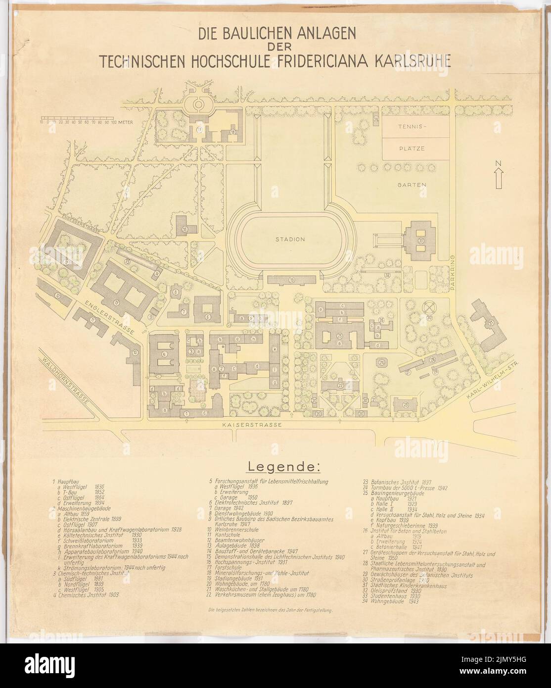 Kassel lageplan -Fotos und -Bildmaterial in hoher Auflösung – Alamy