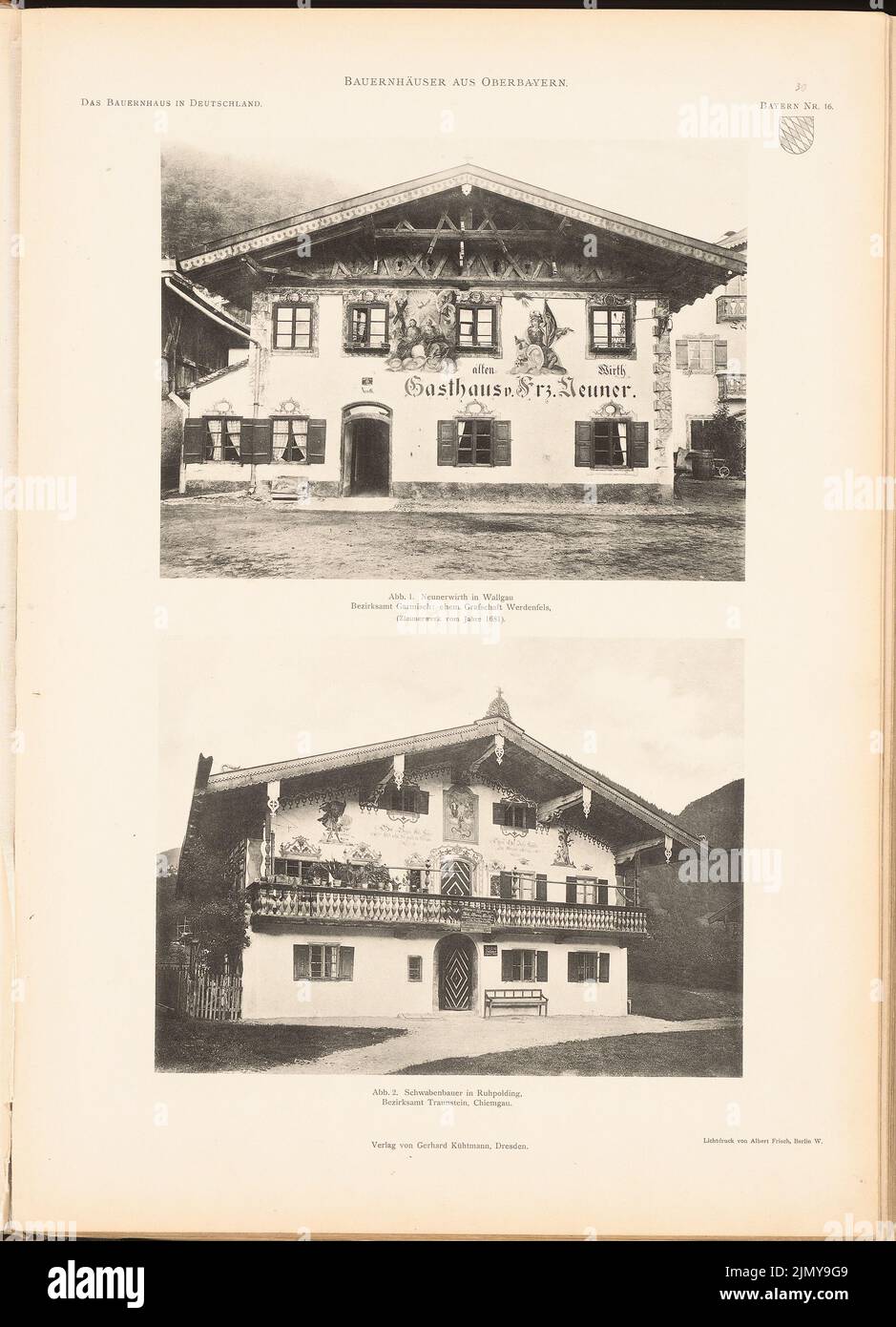 1906 ansichten druck auf papier druck b 1920 -Fotos und -Bildmaterial in hoher Auflösung – Alamy