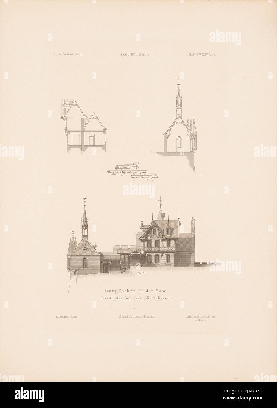 Burg cochem aus -Fotos und -Bildmaterial in hoher Auflösung – Alamy