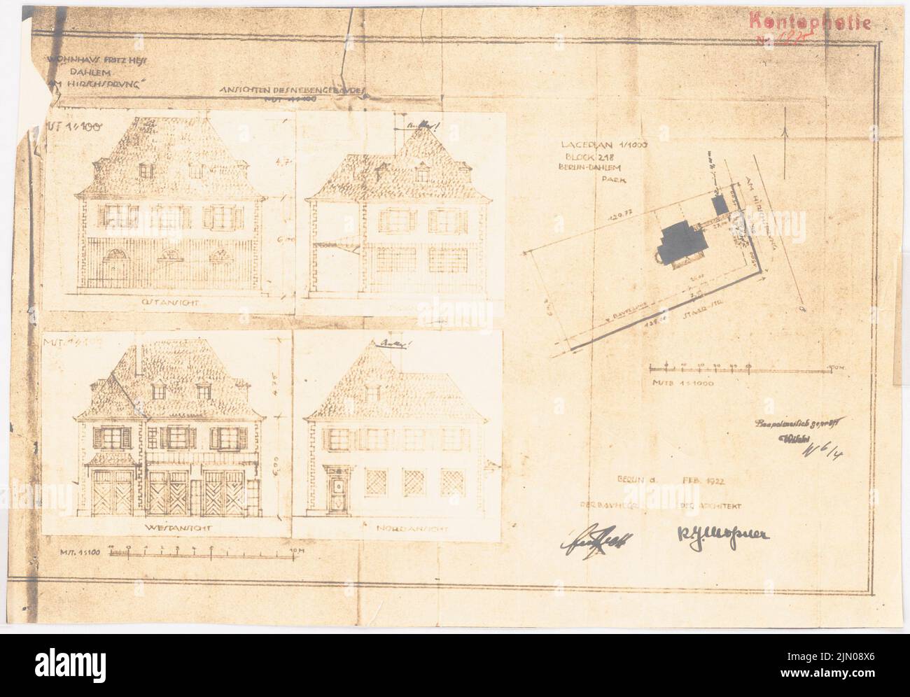 Berlin umbau lageplan 1 -Fotos und -Bildmaterial in hoher Auflösung – Alamy