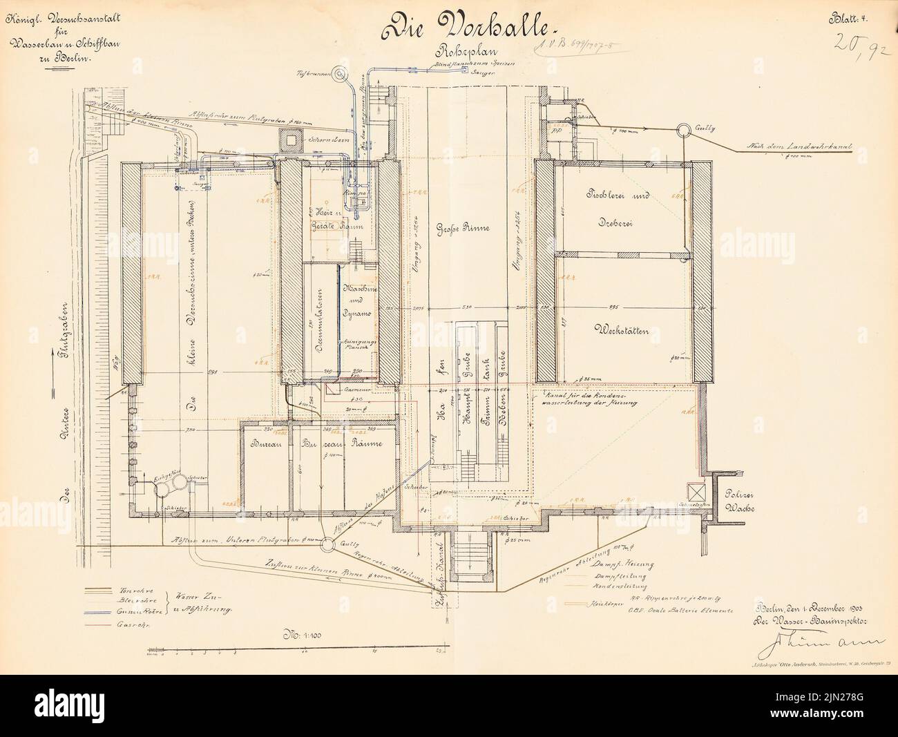 N.N., Experimental Institute for Hydration and Shipbuilding, Berlin ...
