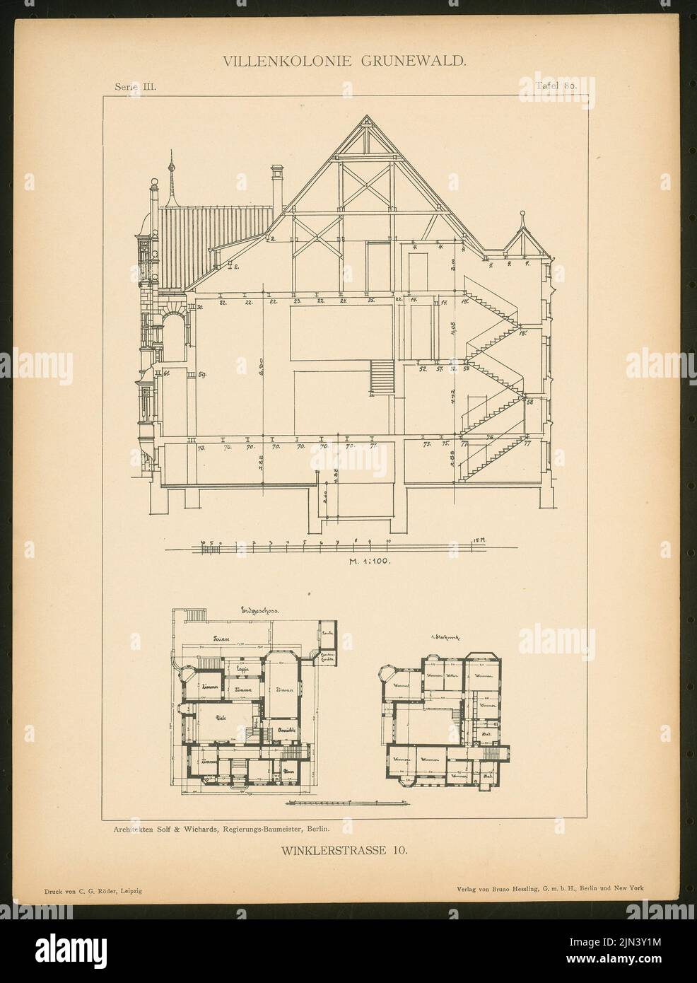 Grundrisse und schnitt -Fotos und -Bildmaterial in hoher Auflösung – Alamy