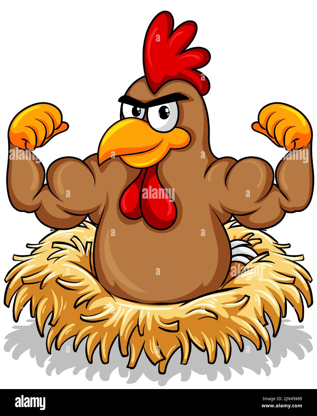 Hahn cartoon -Fotos und -Bildmaterial in hoher Auflösung – Alamy