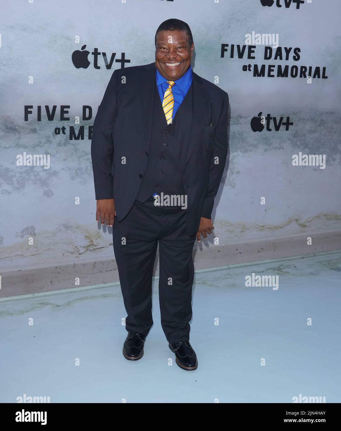 Damon Standifer kommt am Montag, den 8. August 2022, beim Red Carpet ...