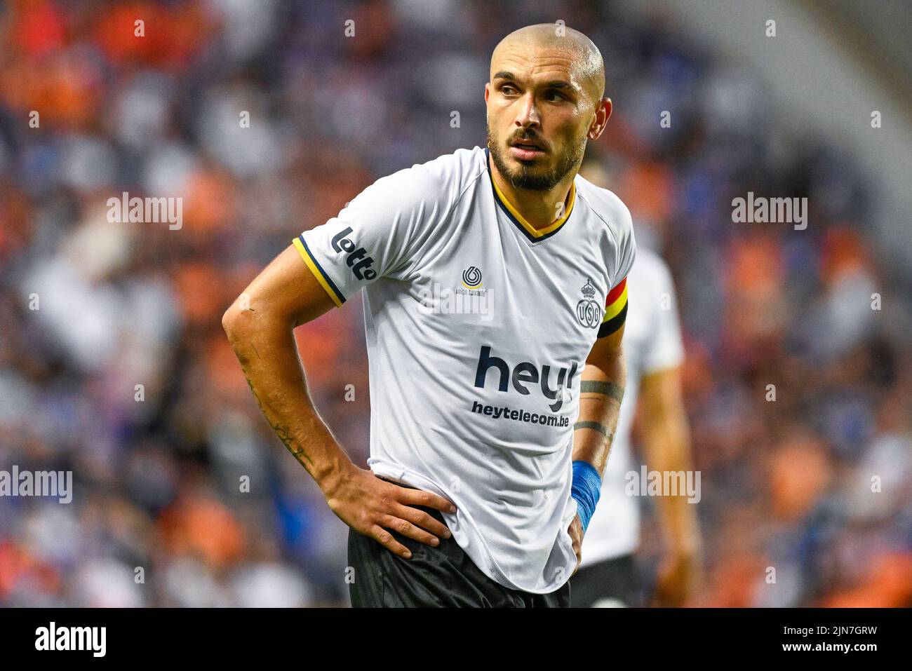 Teddy Teuma von der Union sieht am Dienstag, dem 09. August 2022 in ...