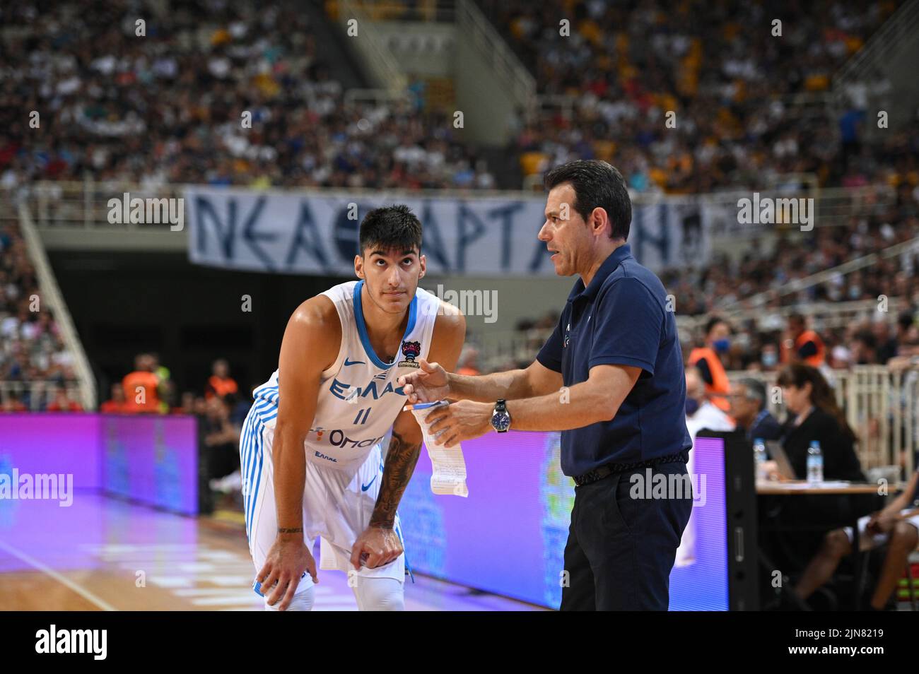 Athen, Lombardei, Griechenland. 9. August 2022. PANAGIOTIS KALAITZAKIS ...