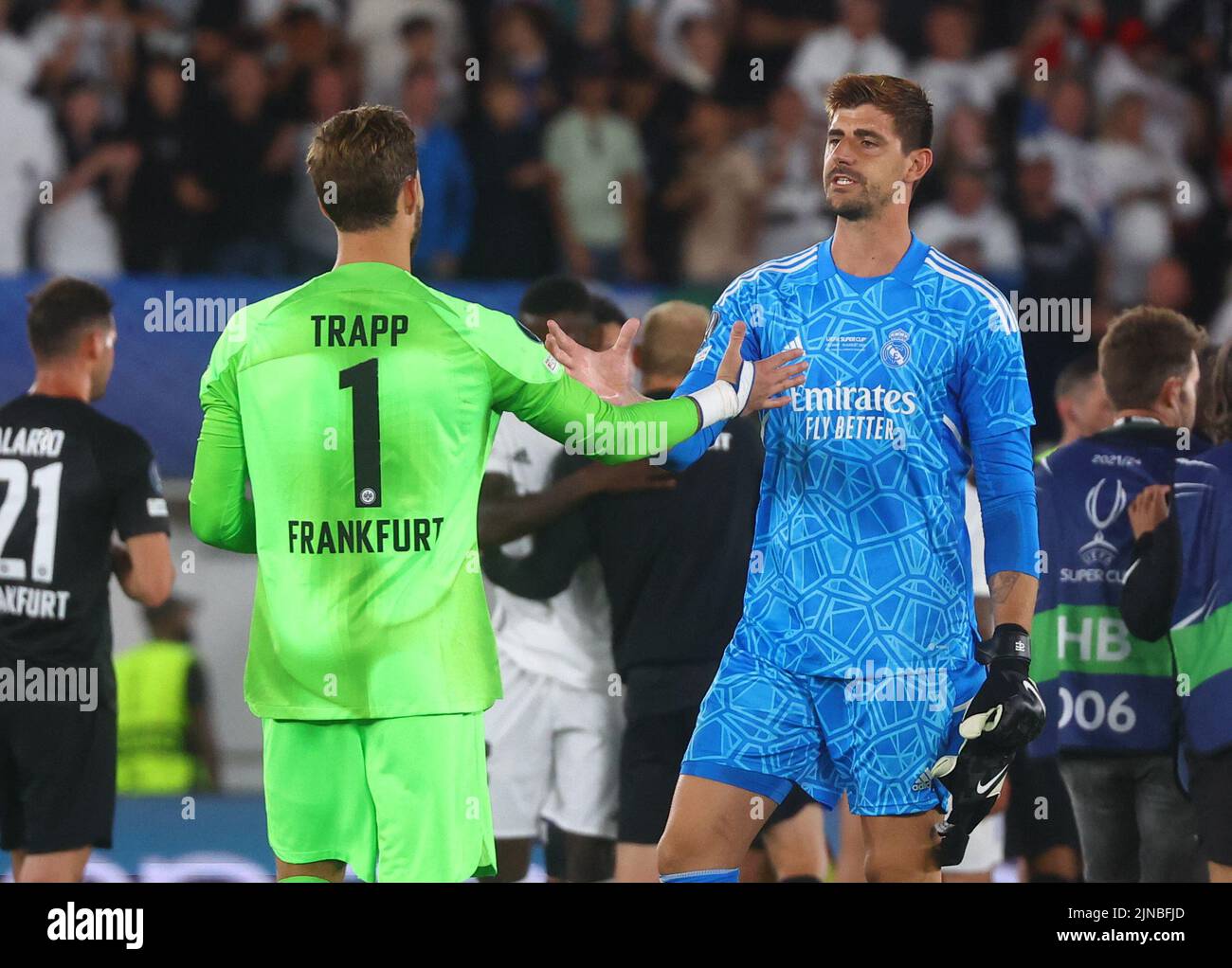 Fußball - European Super Cup - Real Madrid gegen Eintracht Frankfurt ...