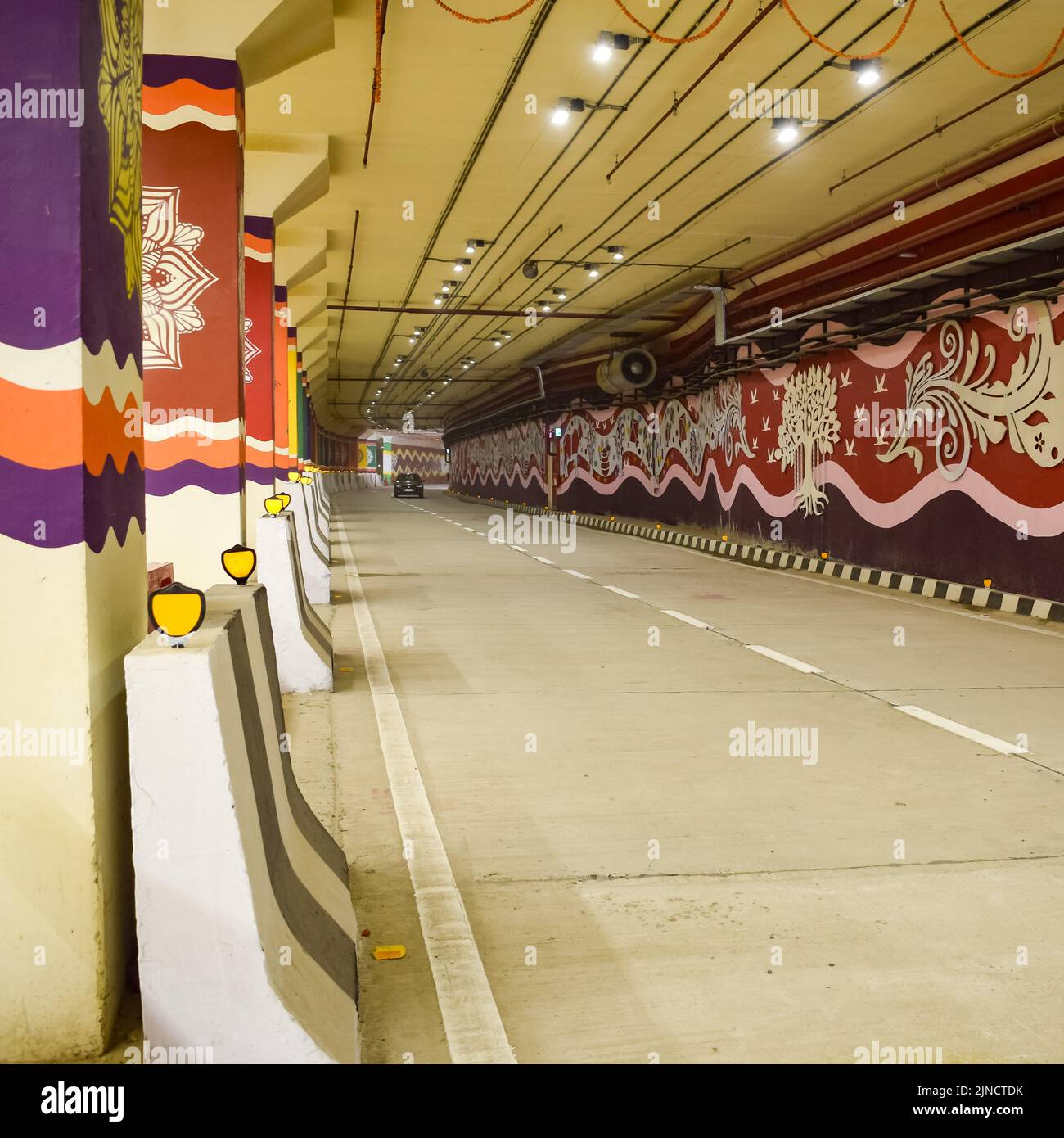 PM Narendra Modi widmen Pragati Tunnel und fünf Unterführung des ...