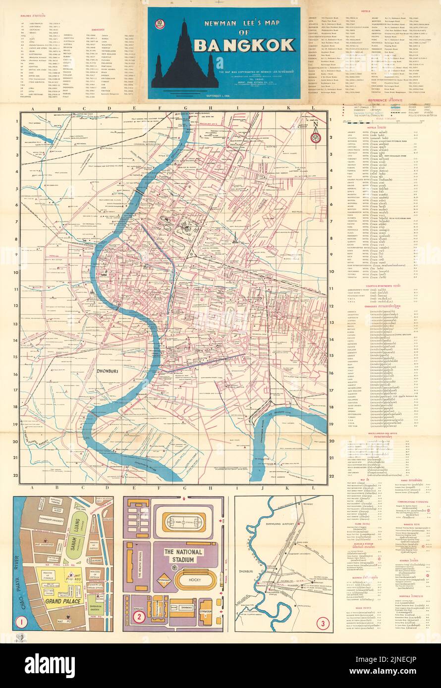 Bangkok tourist map -Fotos und -Bildmaterial in hoher Auflösung – Alamy