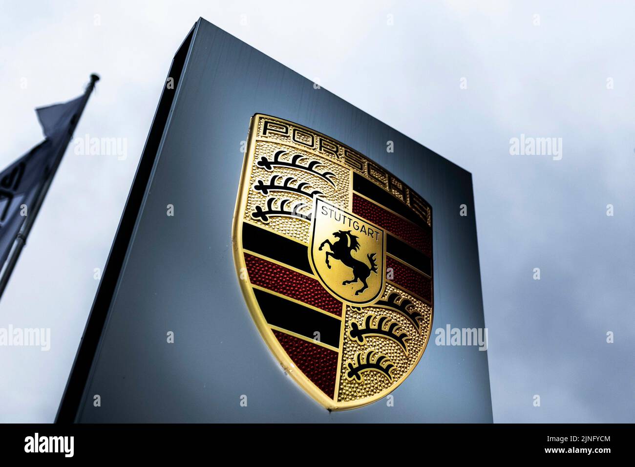 Porsche querformat qf horizontal neutraler hintergrund neutral b -Fotos ...