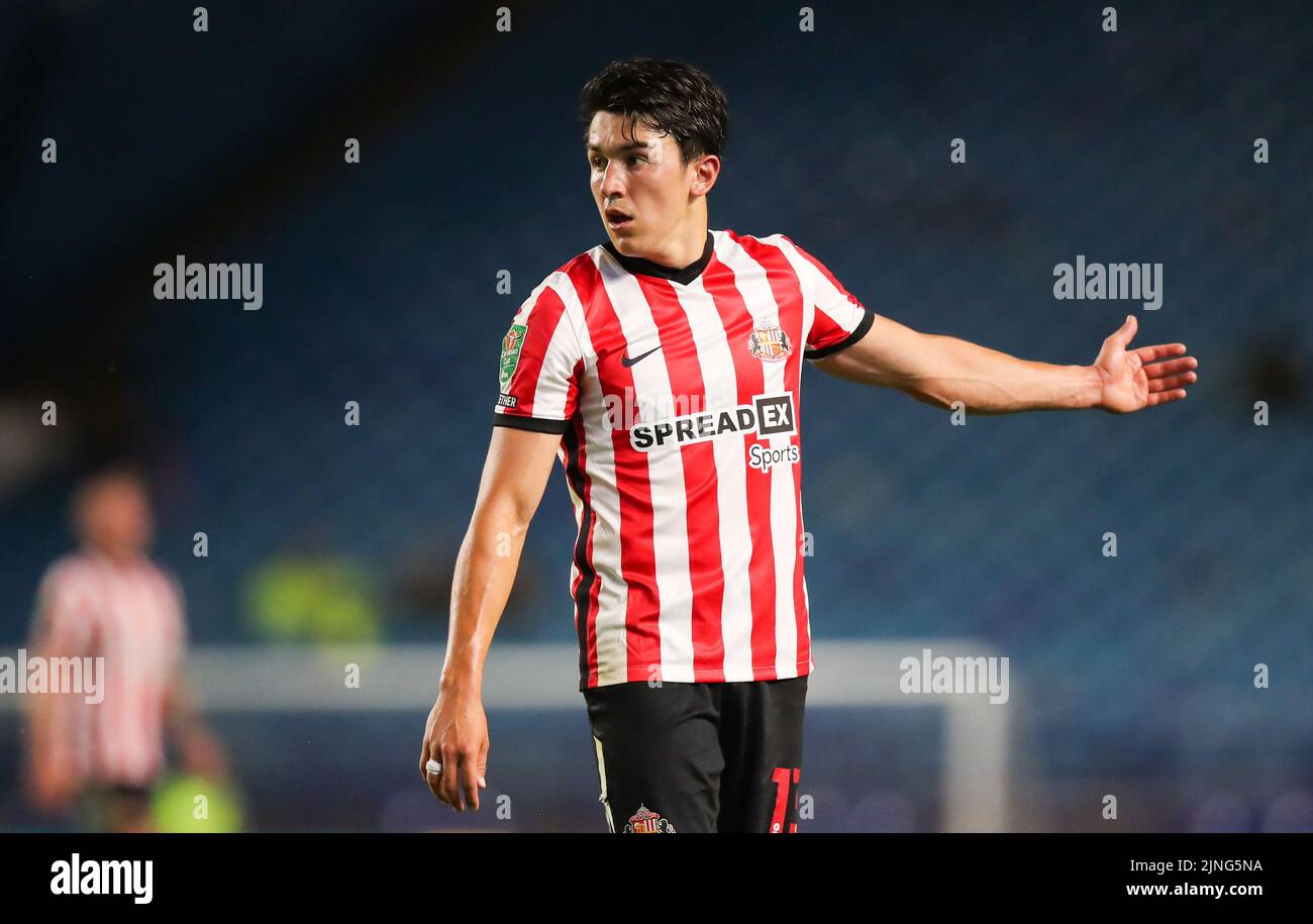 Luke O'Nien von Sunderland beim Carabao Cup, dem ersten Spiel in ...